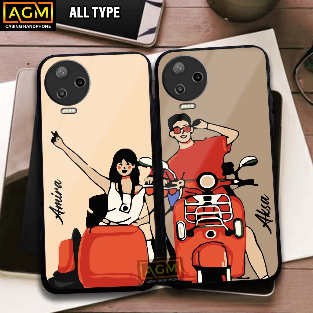 Custom HP Case COUPLE FREE NAME [HP Type AND NAME BY CHAT) All Types ...