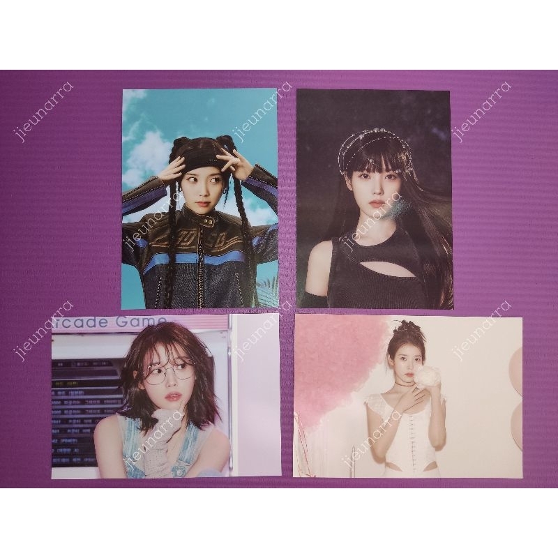 (Take All) IU Mini Poster Official Uaena 7th Gen Fanclub Kit | Shopee ...
