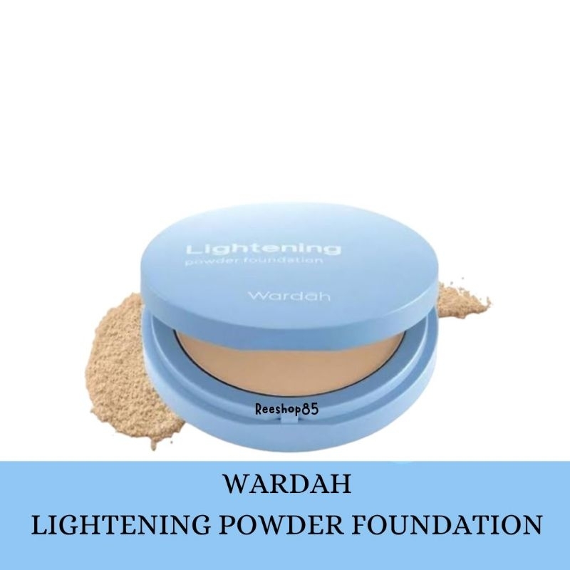 WARDAH Lightening Powder Foundation Light Feel 12g | Wardah TWC Powder ...