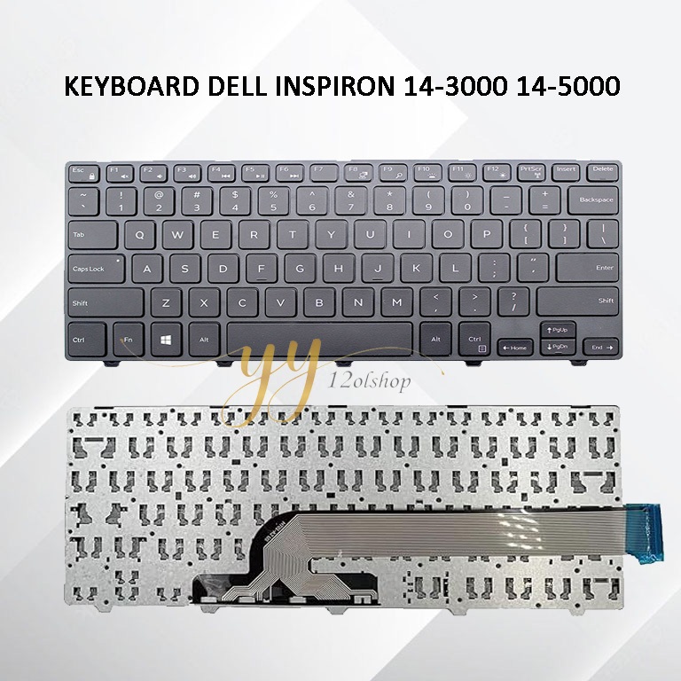 Dell INSPIRON KEYBOARD 14-3000 14-5000 SERIES | Shopee Malaysia