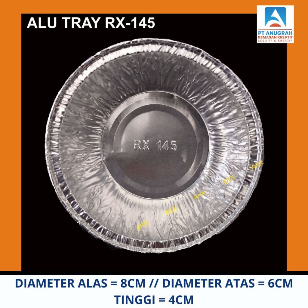 Alu Tray Rx-145 / Aluminum Foil Cup (10 Pcs) | Shopee Malaysia
