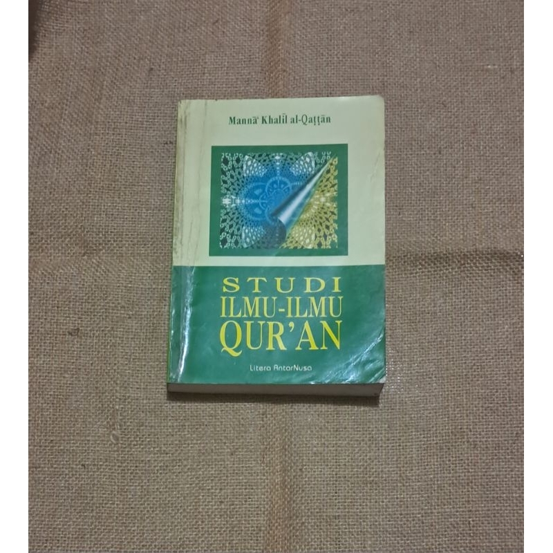 Study OF THE SCIENCE OF THE QURAN (MANNA KHALIL AL QATTAN) | Shopee ...