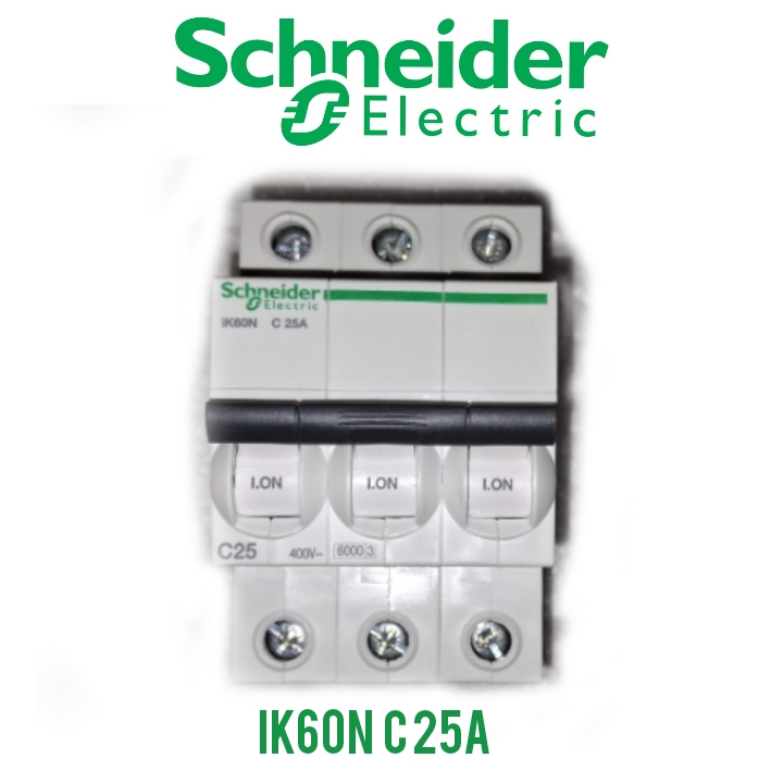 A9k24325 miniature circuit breaker - iK60N - 3P - 25 A - C curve | Shopee Malaysia