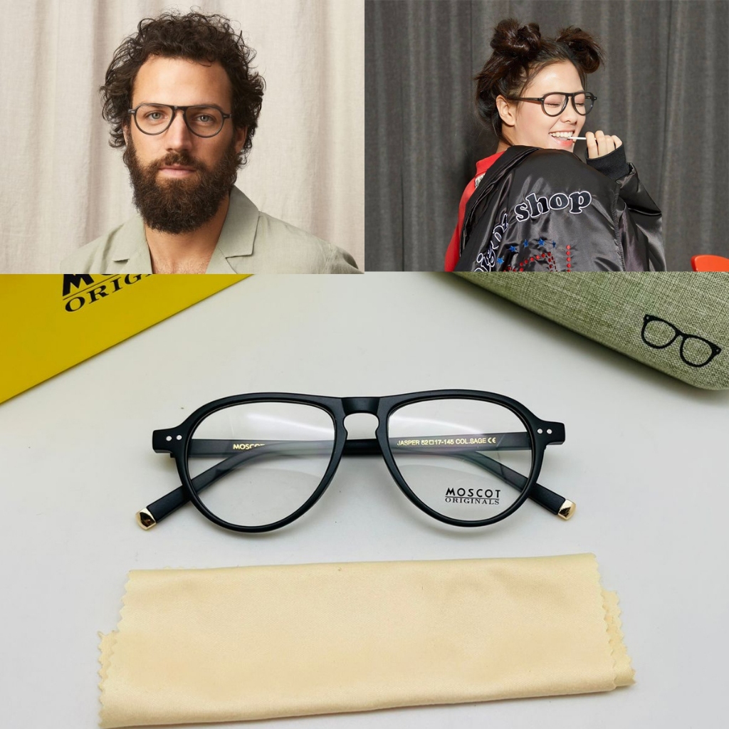 Moscot Jesper Aviator Smart Glasses Frames for Men and Women | Shopee ...