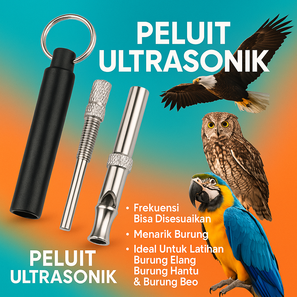 ULTRASONIC Whistle - Whistle Tool to Train Calls Whistle for Birds ...