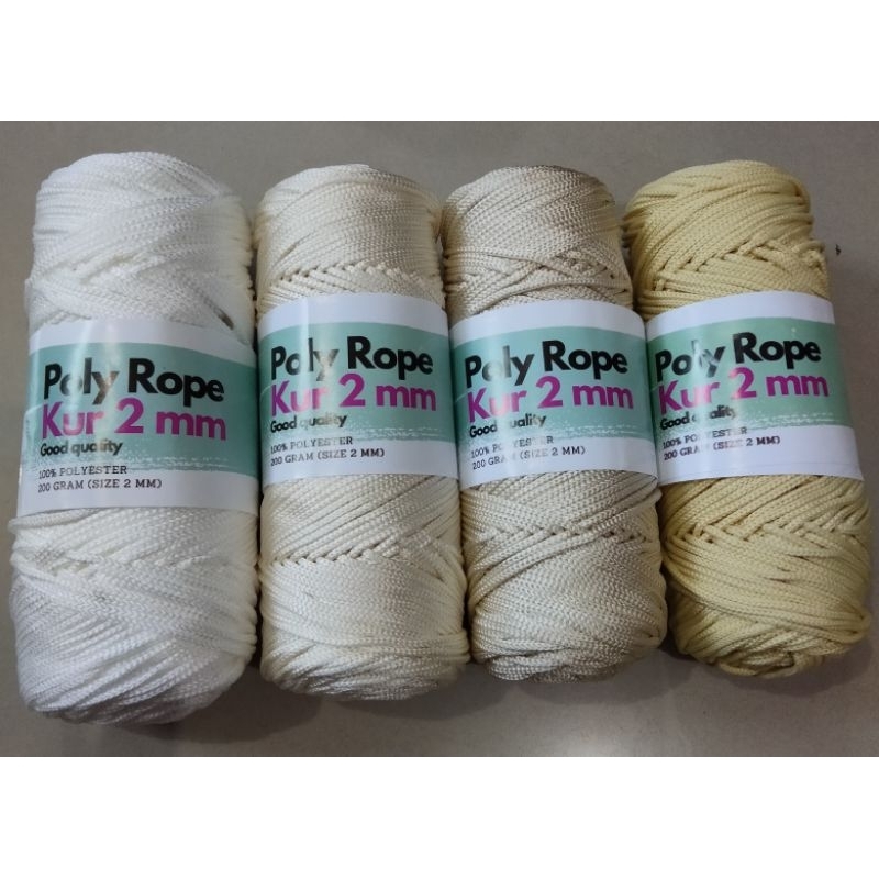 2mm Poly Rope Thread (2mm Kur Rope) | Shopee Malaysia