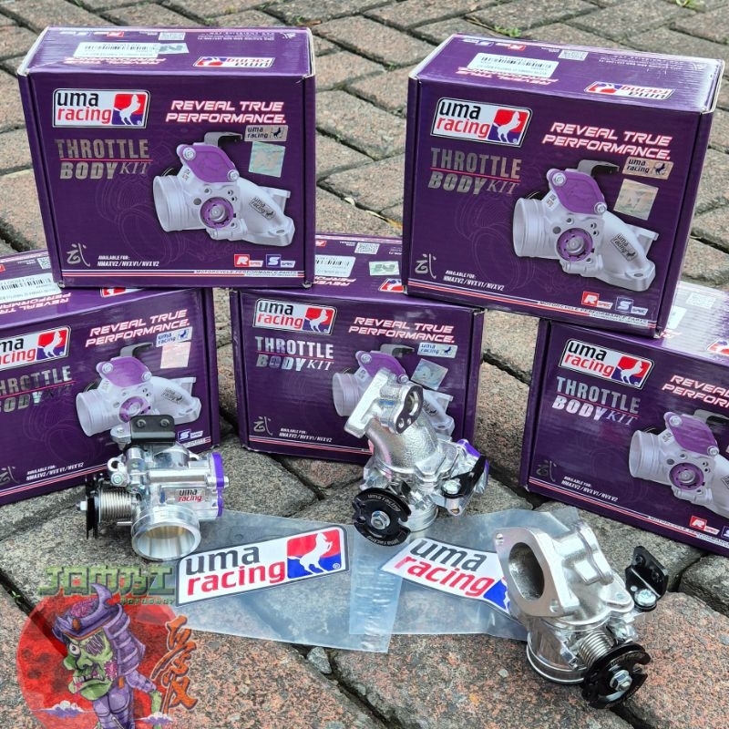 THROTTLE BODY UMA RACING AEROX LEXI NMAX NEW AEROX NEW CONNECTED NMAX ...