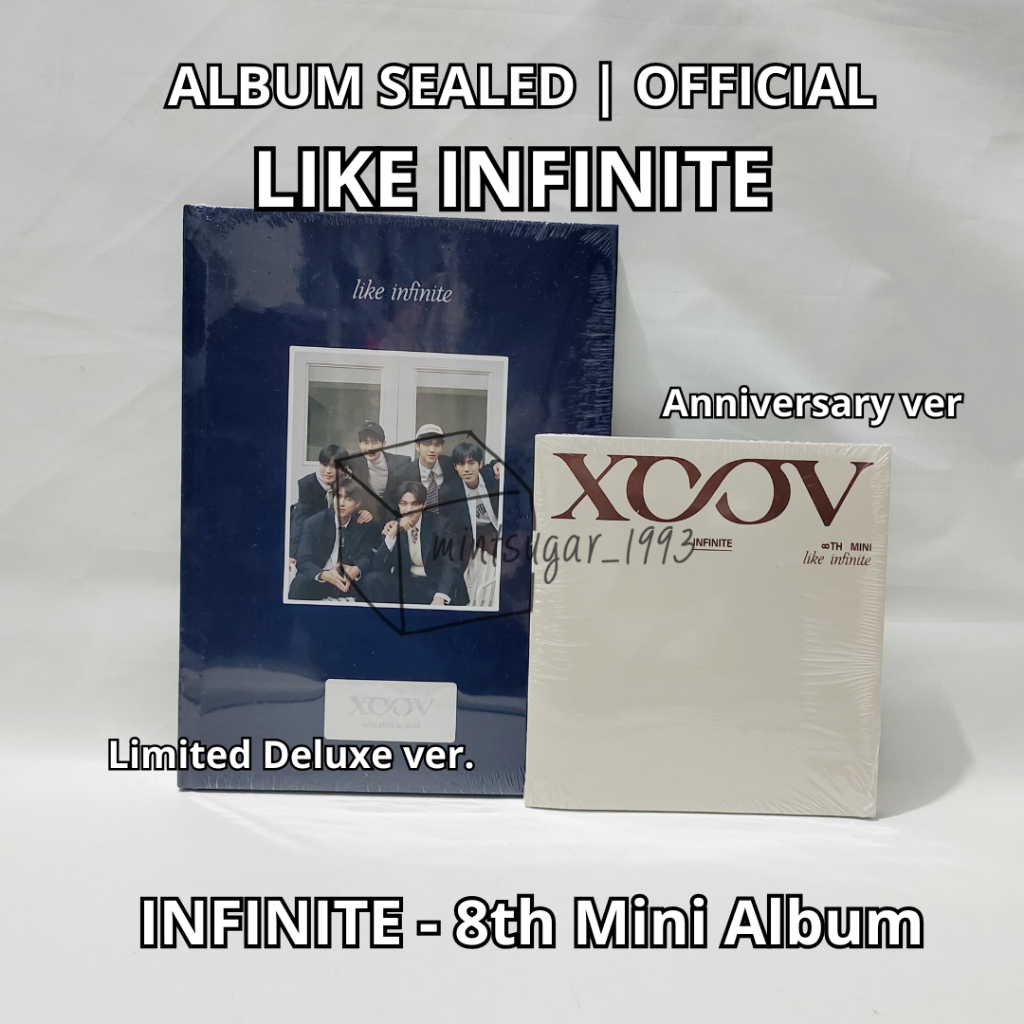 [ READY NEW OFFICIAL ] INFINITE - 8th Mini Album [ LIKE INFINITE ...