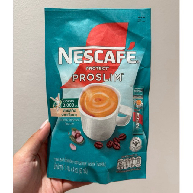 Nescafe Proslim Coffee Low Fat and Calories 4 Thai origin | Shopee Malaysia
