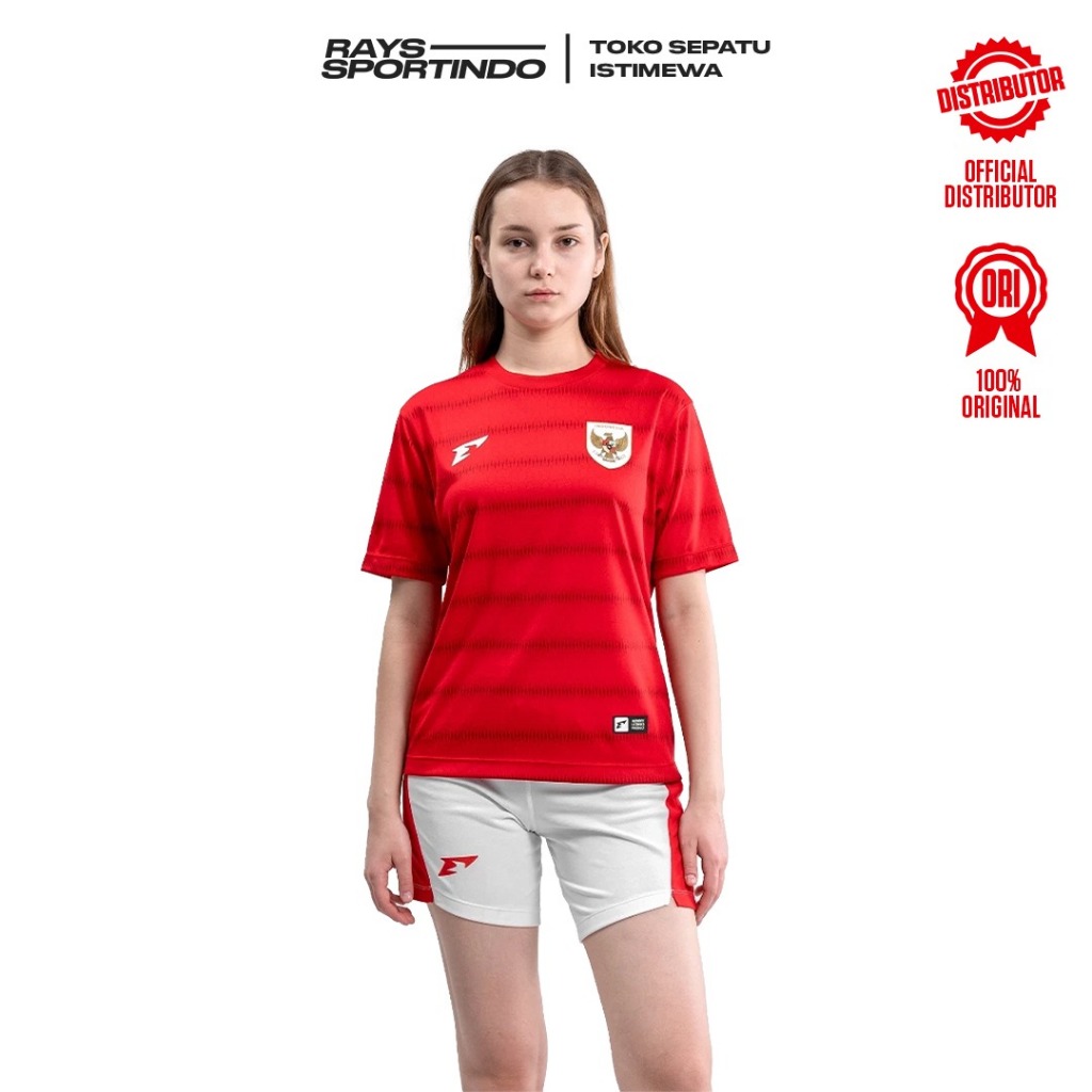 ERSPO WOMEN SHORT SLEEVE SUPPORTER NATIONAL TEAM VERSION 2025 | Shopee Malaysia
