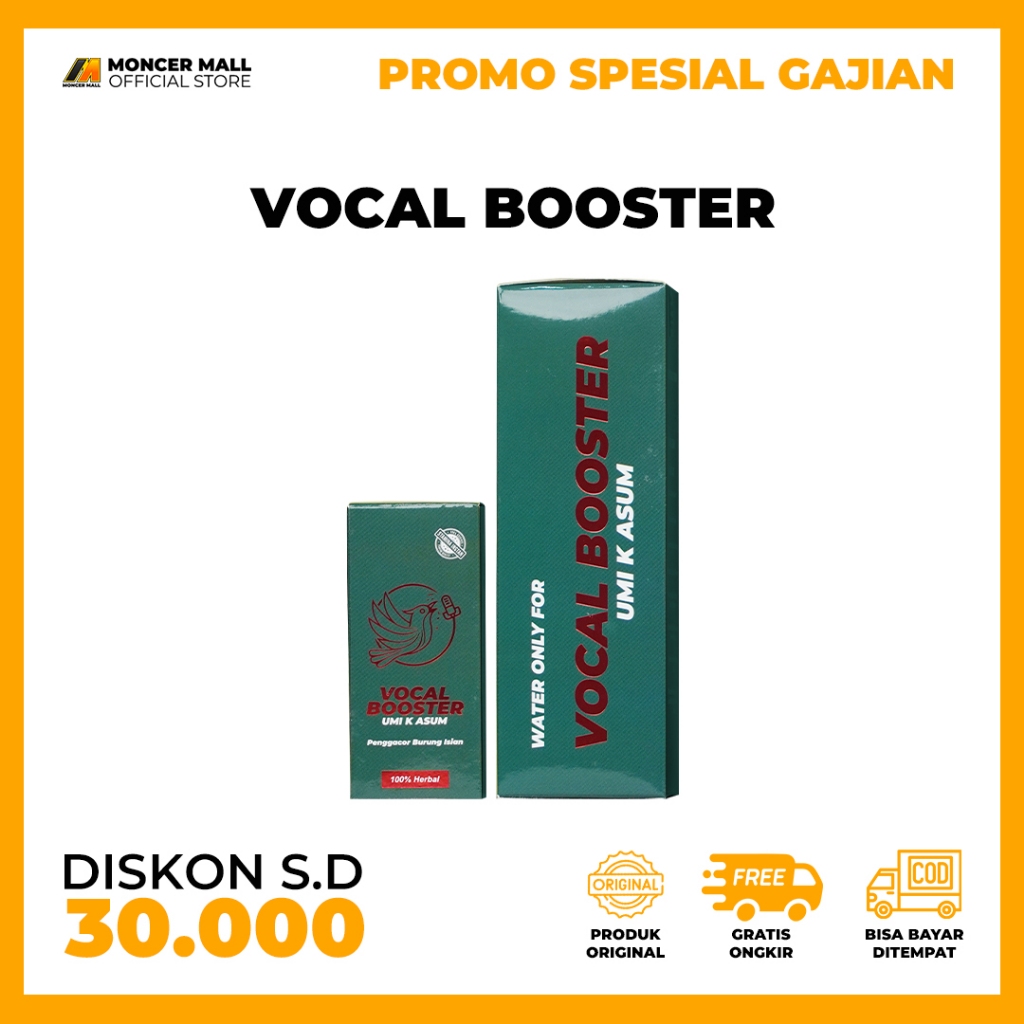 Vocal Booster Umi Kasum Penggacor Bird Multivitamin Filling Masteran ...