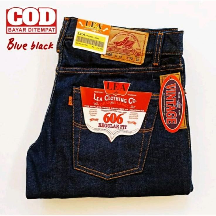 Lea 606 Men's Regular Standard Trousers / Lea Jeans Size 28 - 44 ...