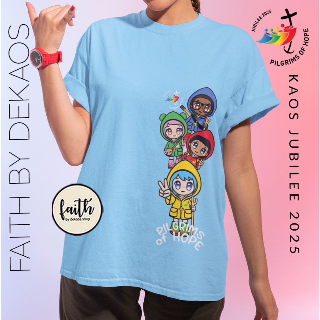 JUBILEE T-SHIRT 2025 PILGRIM OF HOPE LUCE T-SHIRT YEAR YUBELIUM JUBILEE ...