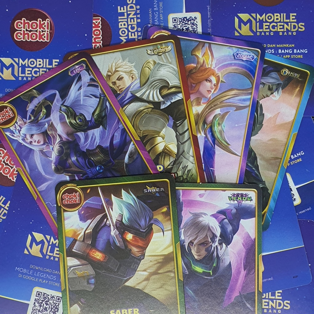 Choki Card Choki Mobile Legends Deluxe Fine Skin Epic Zodiac Lightborn ...