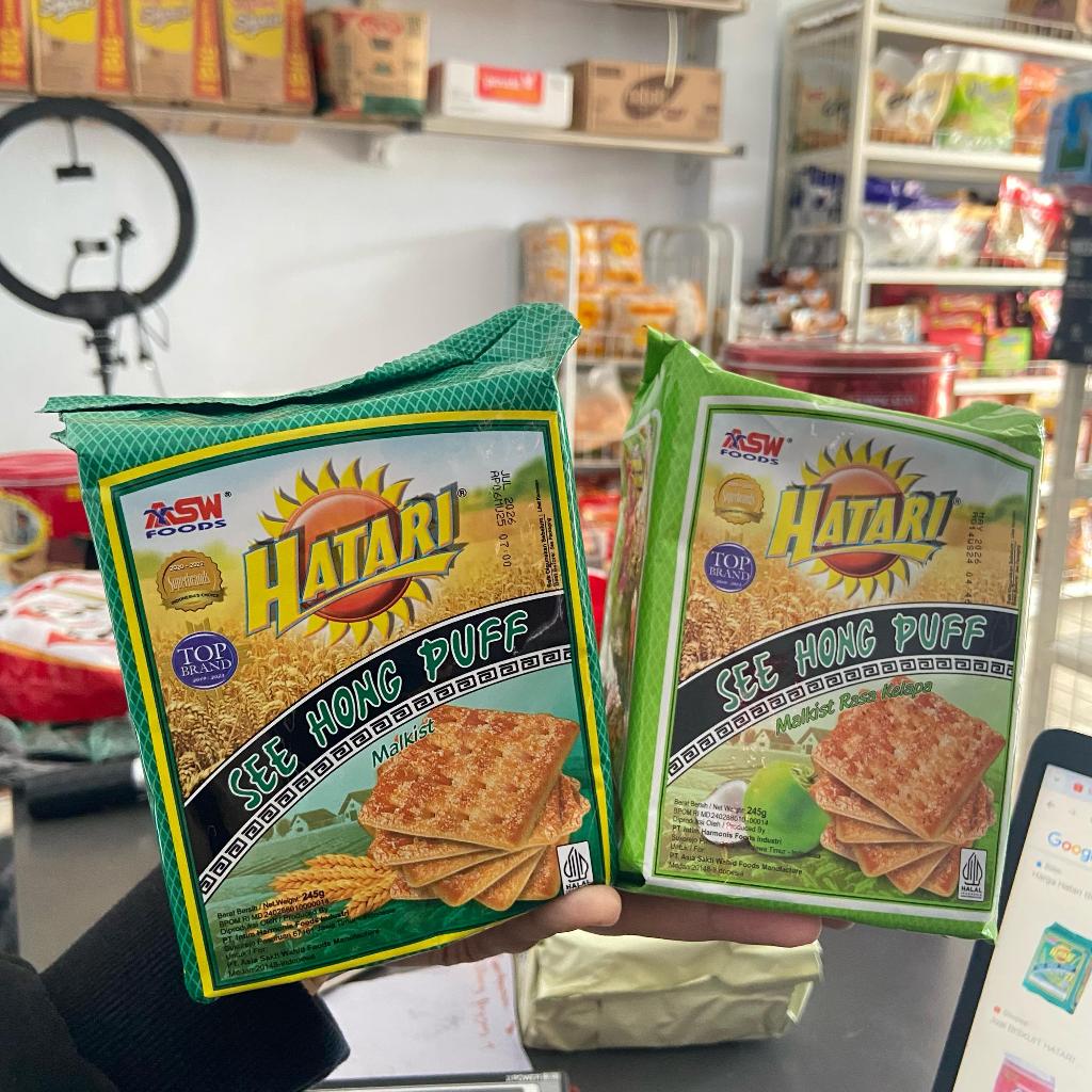Hatari See Hong Puff Malkist 245 GRAM- Hatari/Hatari See Hong Puff ...