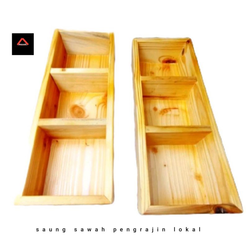 KAYU Multi-purpose divider wooden box/aesthetic wooden box/unique ...