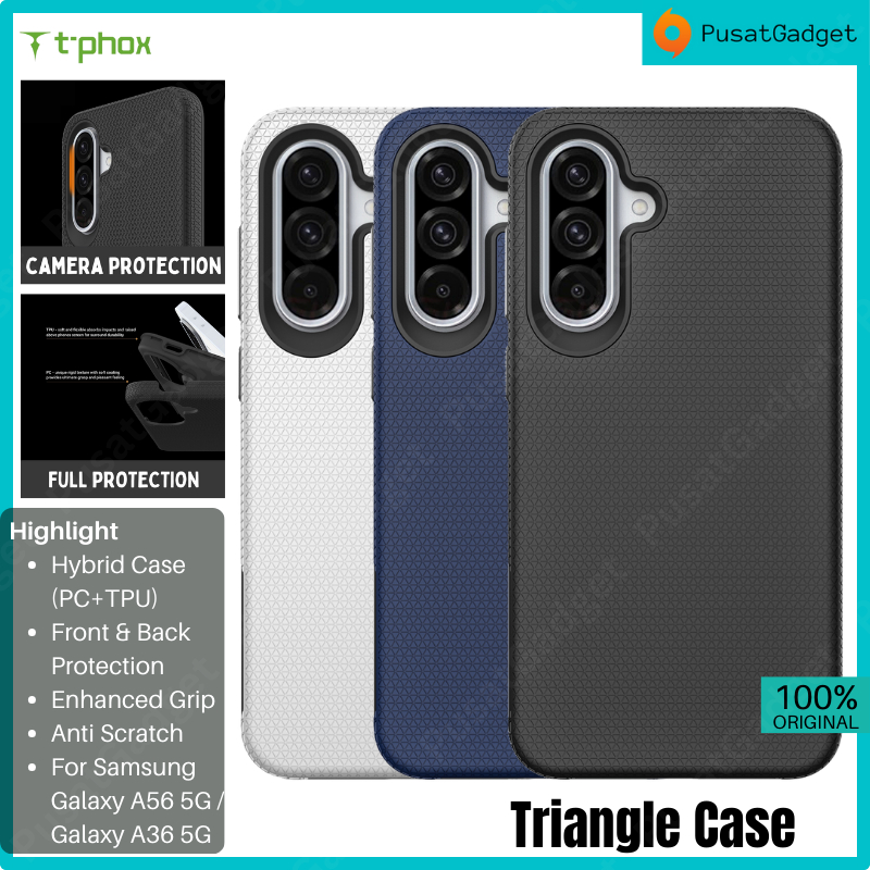 Case Samsung Galaxy A56 / A36 (5G) T-PHOX Triangle Hybrid Casing ...