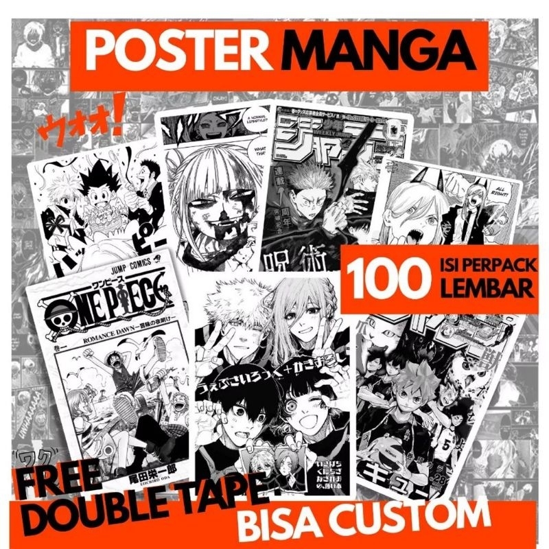 MANGA PANEL POSTER - ANIME WALLPAPER WALL SUPPLY MANGA COMIC POSTER ...
