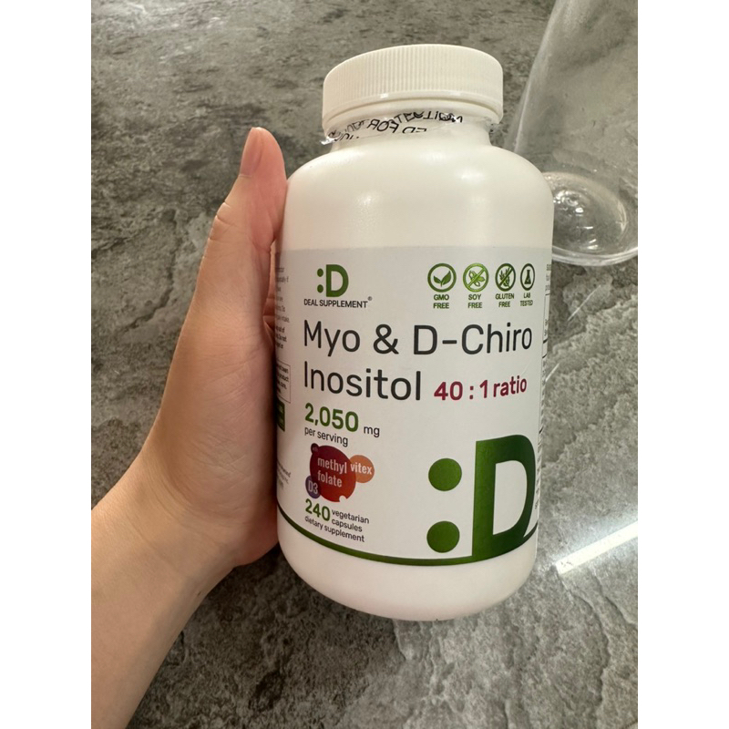 Deal supplement myo & d chiro inositol myoinositol myo inositol ...