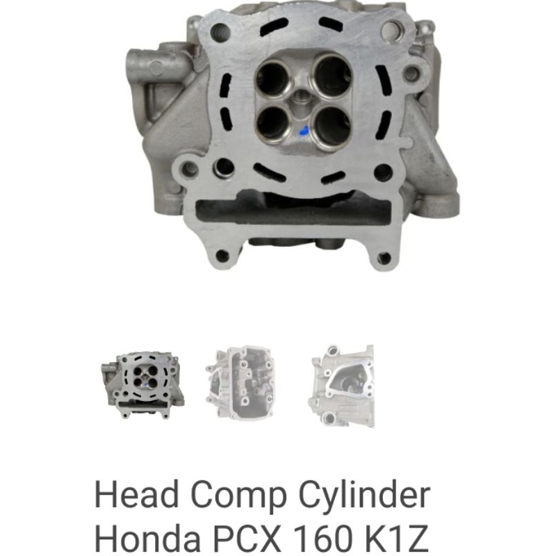 Head Comp Cylinder Honda PCX 160 K1Z original Honda ahm | Shopee Malaysia