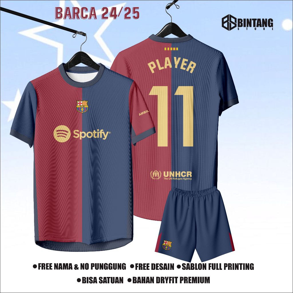 Barca jersey 24/25 latest barca shirt football jersey men's women's ...