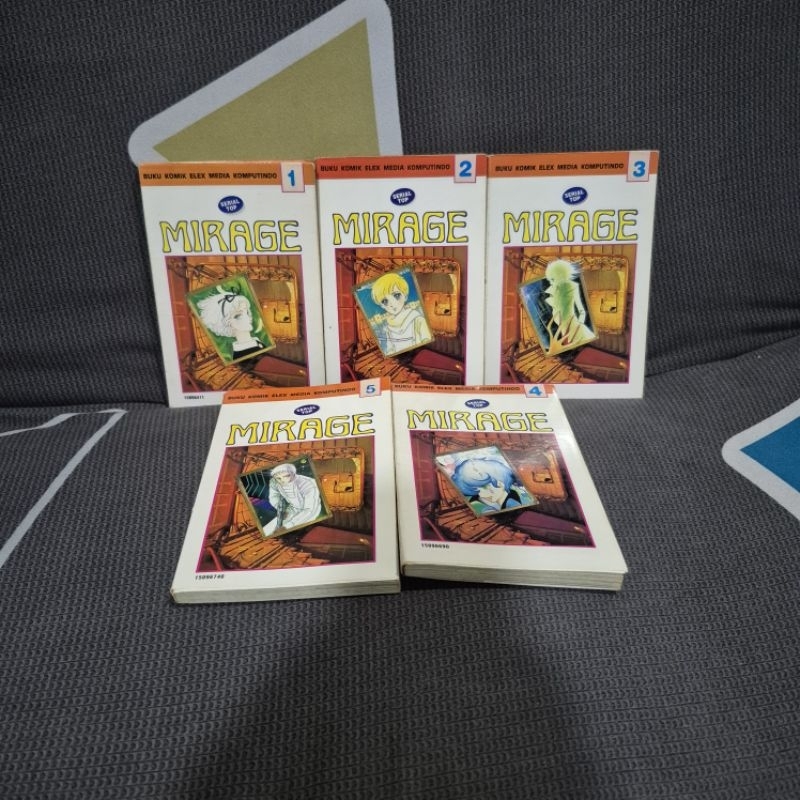 Mirage Comic Package Vol 1-5 End of Keiko Takemiya Top Series Complete ...