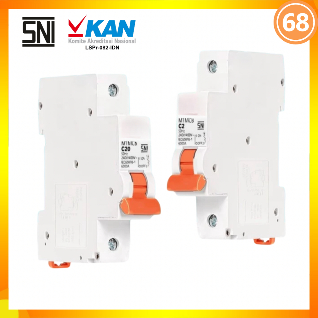 Electrical MCB 2A / 4A / 6A / 10A / 16A / 20A / 25A / 32A / 40A 1 Phase ...