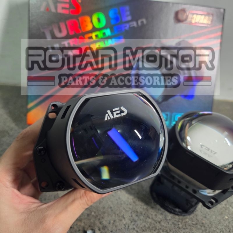 BI-Laser AES Turbo SE Ultra Square 3 INCH / Projector BiLed AES Turbo Se Ultra Square TIR ...