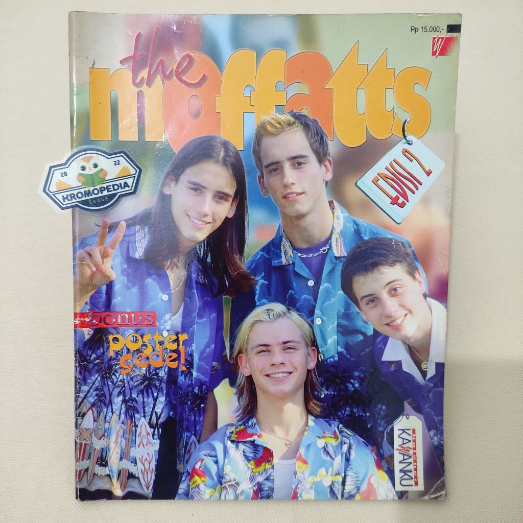 (ORIGINAL) The Moffatts Magazine - Edition 2 (November 1999) | Shopee ...