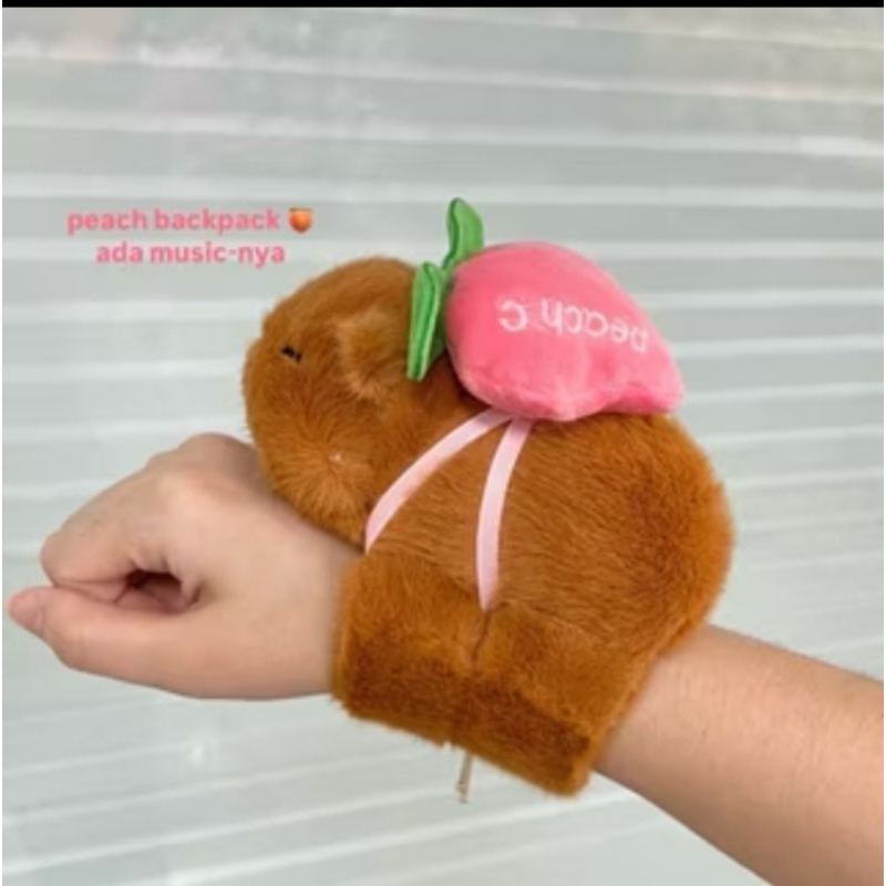 Capybara Maxwell Doll Bracelet l Clingy Capybara Plus Hand Ring ...