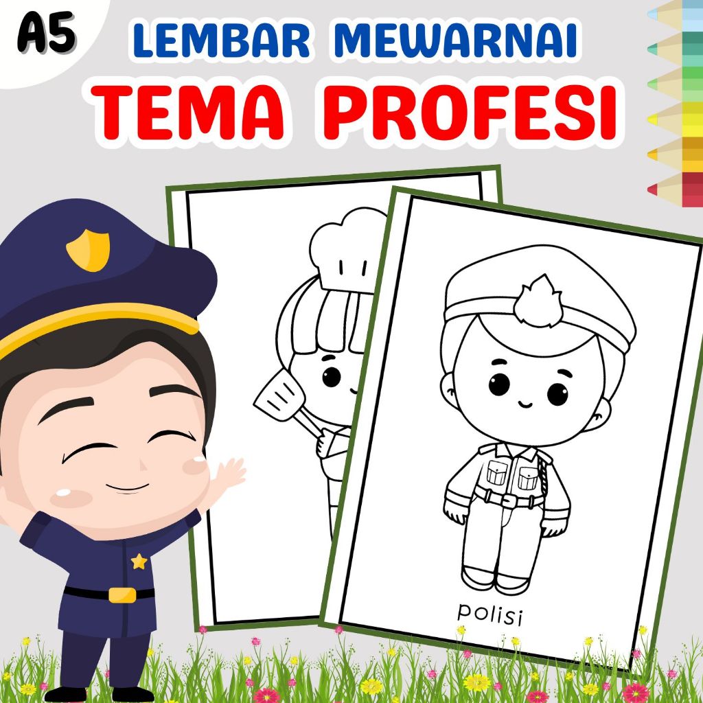 Professional Theme Coloring Sheet - Coloring Page - Educational ...