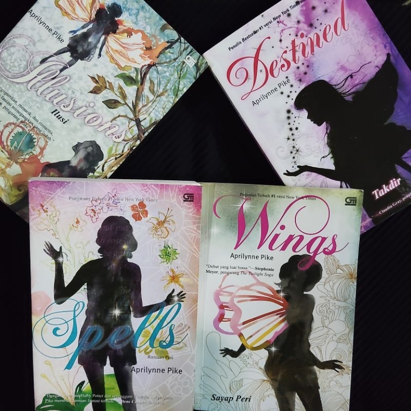 Original Book • Complete Package of Illusion Novels - Fate - Fairy Wings - Fairy Potion ...