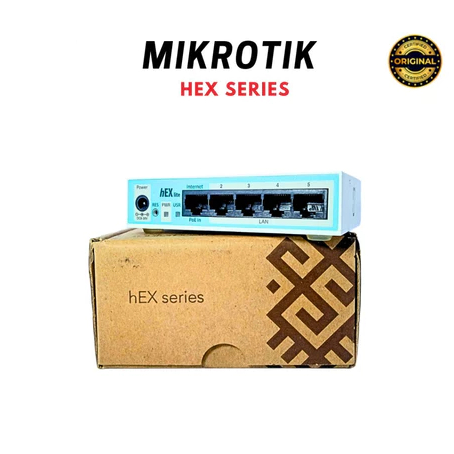 MIKROTIK ROUTERBOARD 5-PORT HEX SERIES/ hEX LITE RB-750r2 ORIGINAL ...