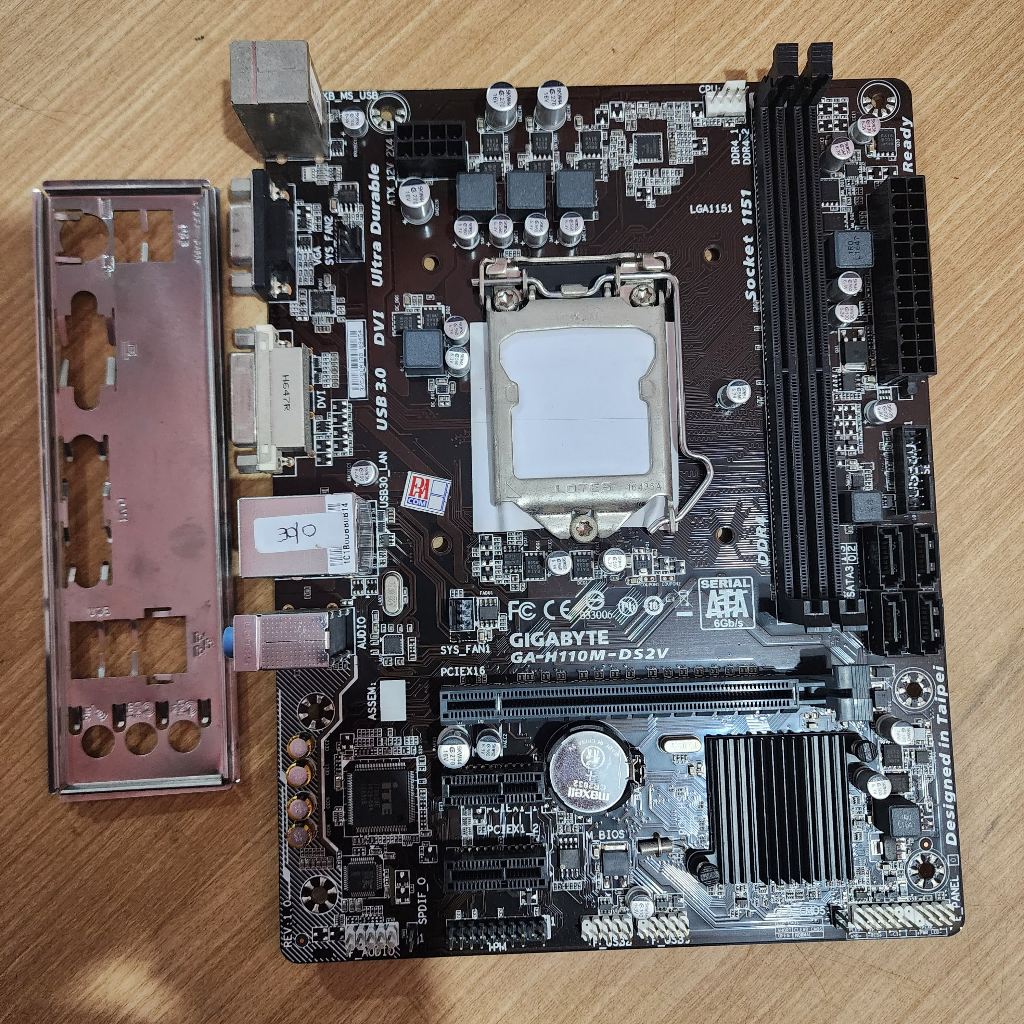 Motherboard H110 LGA 1151 Second Gigabyte Asrock Normal - Mobo H110 LGA ...