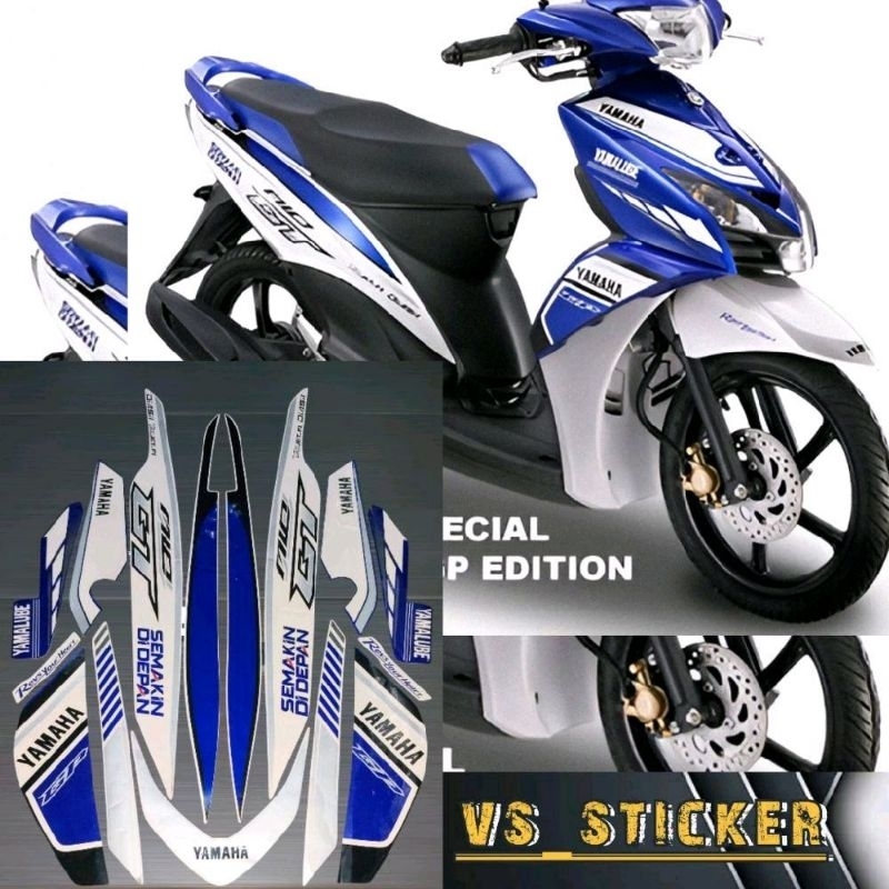 STANDARD STRIPING LIST MOTORCYCLE YAMAHA MIO GT GP 2014 SPECIAL EDITION ...