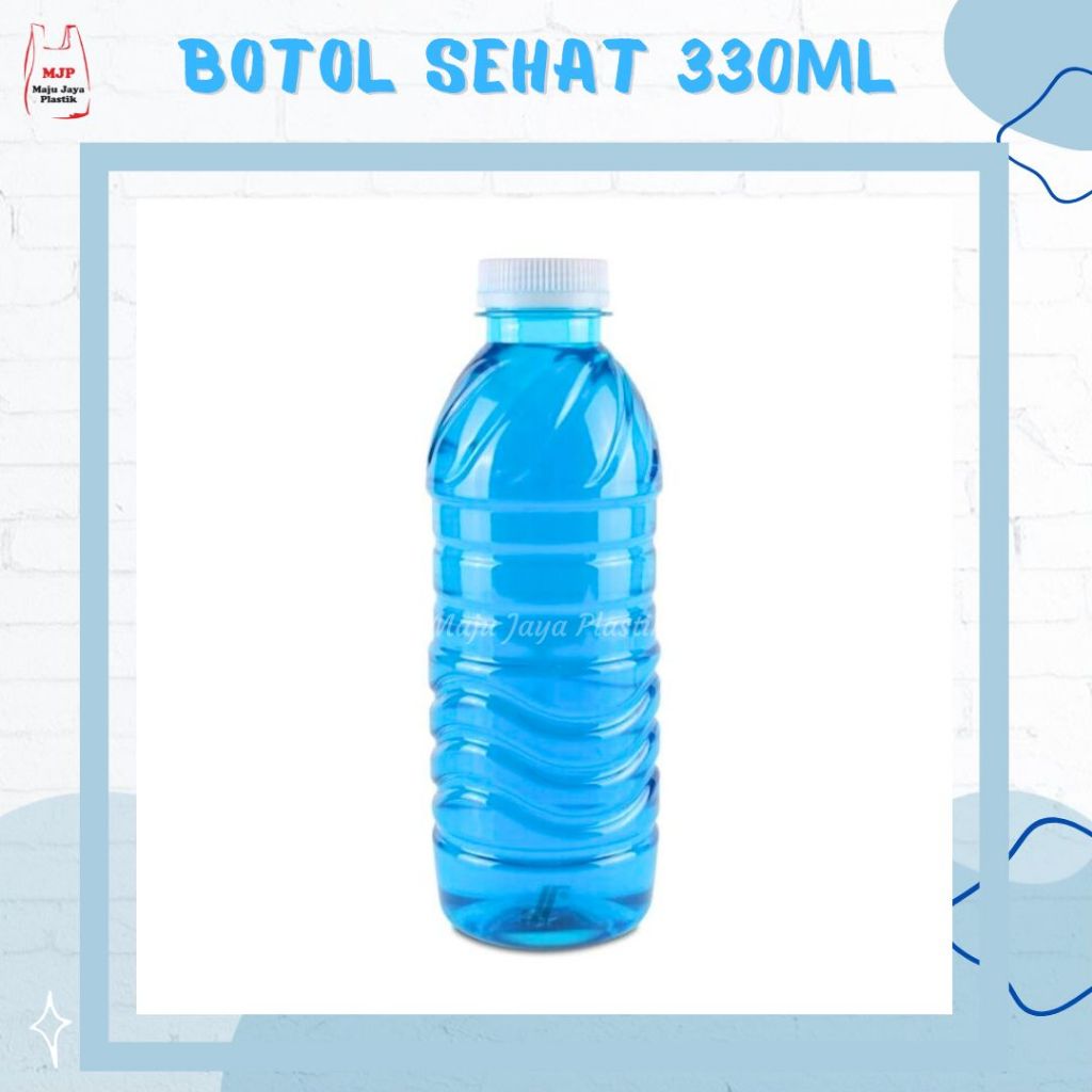 Healthy Bottle 330ml Diamond PET PLASTIC contains 100 pcs Drink ...