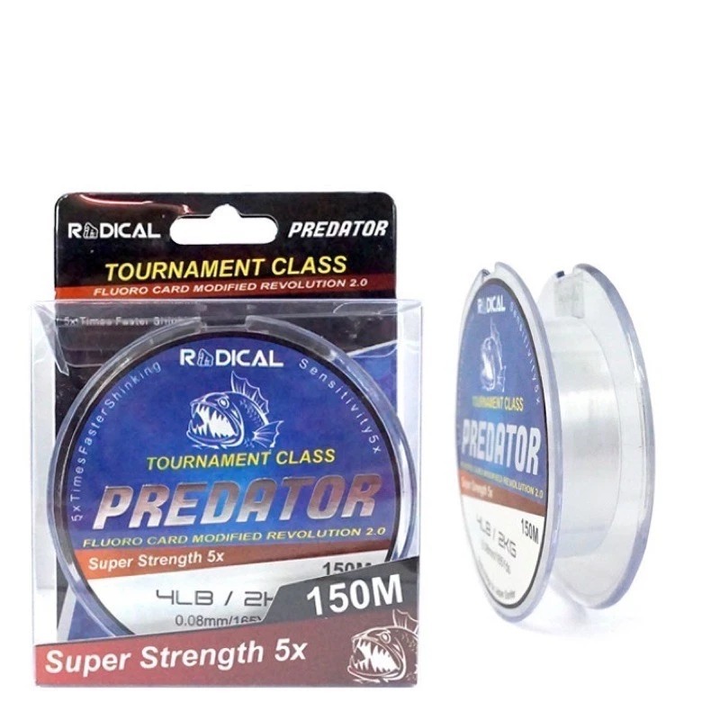 Radical Predator Fishing Line 150M SUPER STRENGTH 5X | Shopee Malaysia