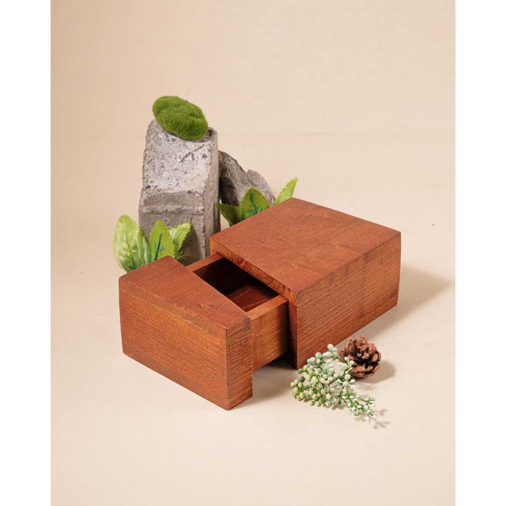 Box / Wooden Photo Album Box / Wooden Album Box size 4R - Leora Box ...
