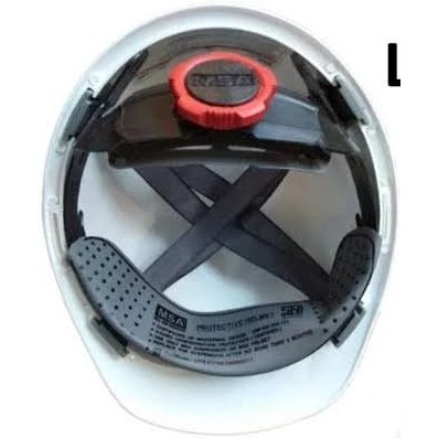 LOKAL Local msa Fastrack project safety helmet + Rubber Chin Strap ...