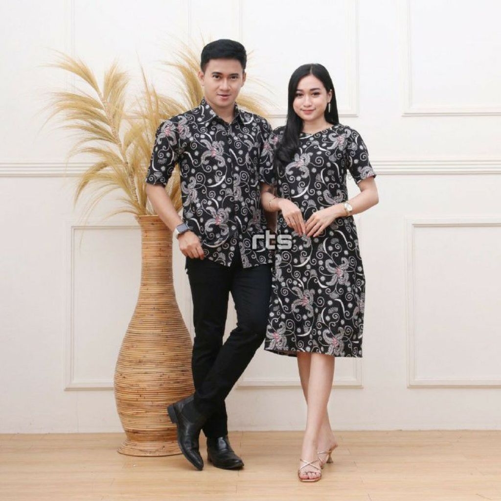 COUPLE BATIK CLOTHES FOR MEN AND WOMEN - COUPLE BATIK DRESS SET FOR MEN ...