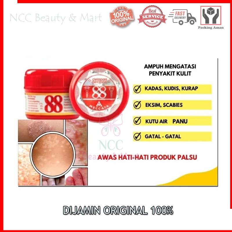 * NCC * Ointment 88 Cream Treats Itchy Skin Acne Eczema Fungus Tinea ...
