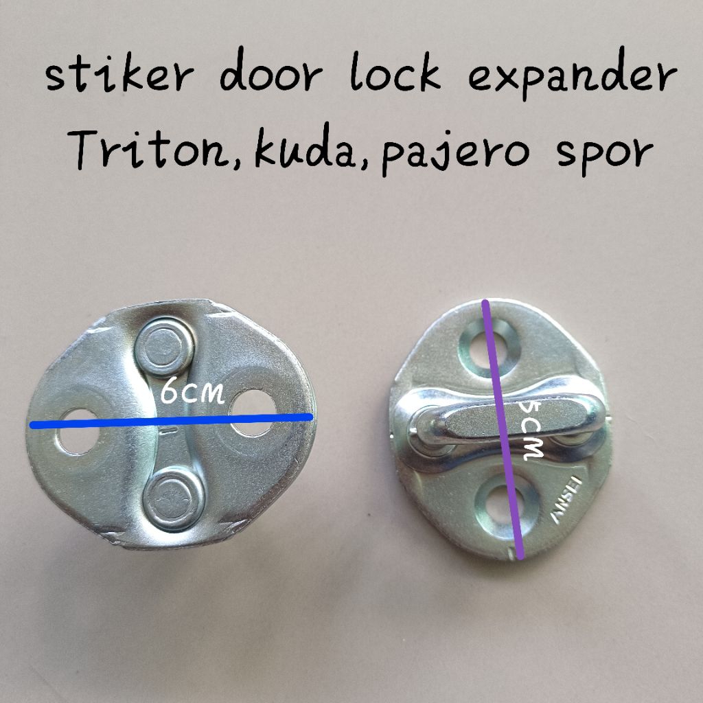 MITSUBISHI EXPANDER, TRITON, HORSE & PAJERO SPORT CAR DOORLOCK STICKERS ...