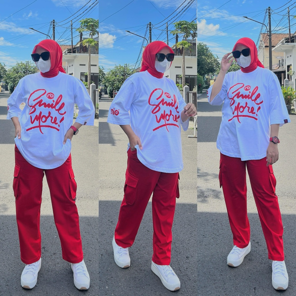 MERAH Dirgahayu Red and White Suit Indonesian T-Shirt Committee Bju ...