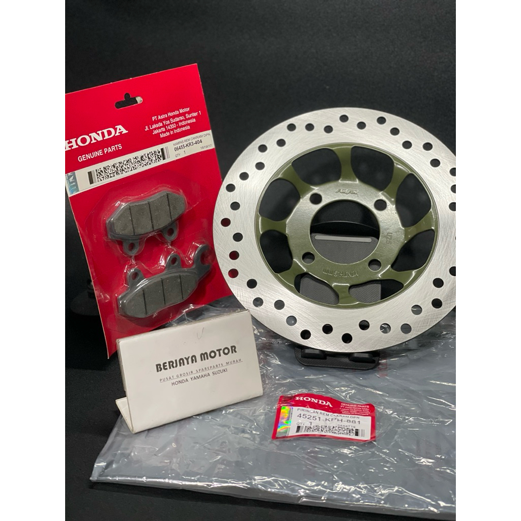 Disc package plus front brake canvas Honda karisma Supra 125 Supra Fit ...