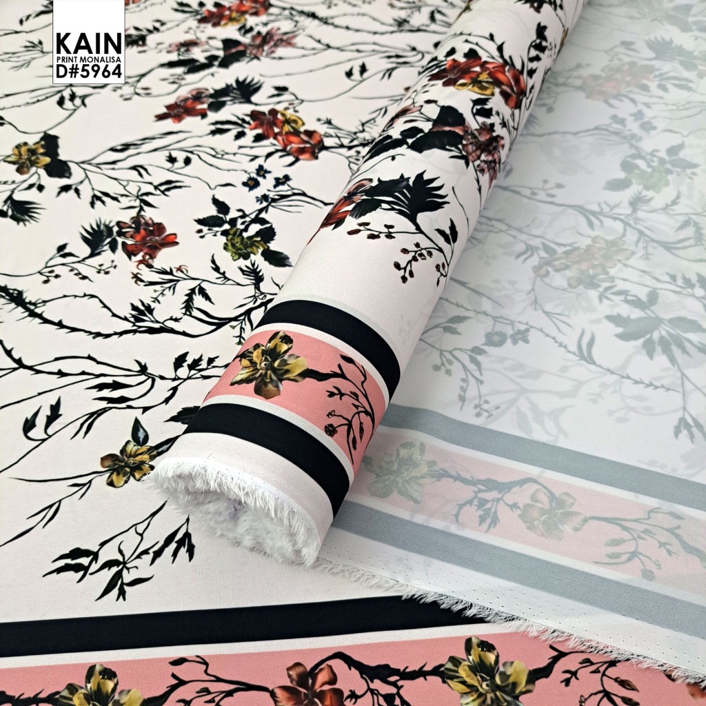 Wolfis Fabric / Wolfis Print Fabric D.5946 (Per 0.50 meters) | Shopee ...