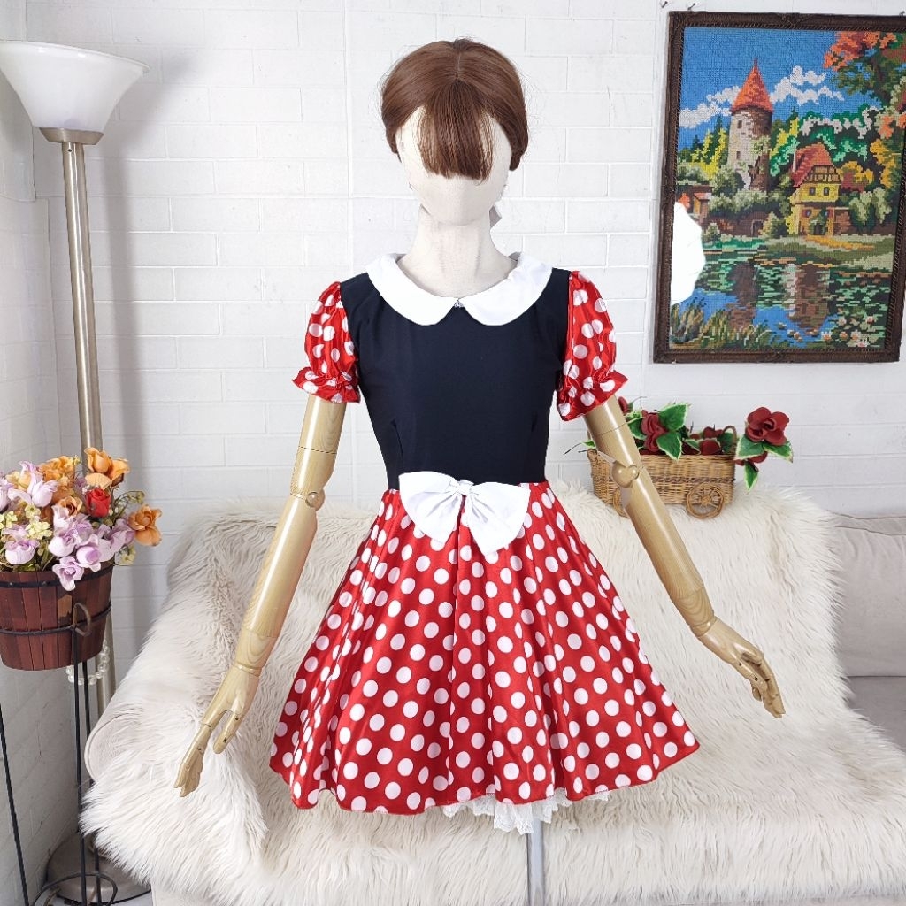 Minnie mouse dress minnie mouse costume minnie mouse cosplay costume ...
