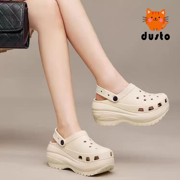 Dusto women's frog sandals, Fuji Jelly Sandals, height 7cm, wedge ...