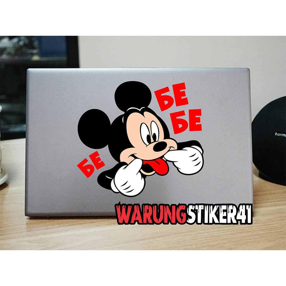 Mickey mouse laptop sticker 26 cute custom cutting stickers | Shopee ...