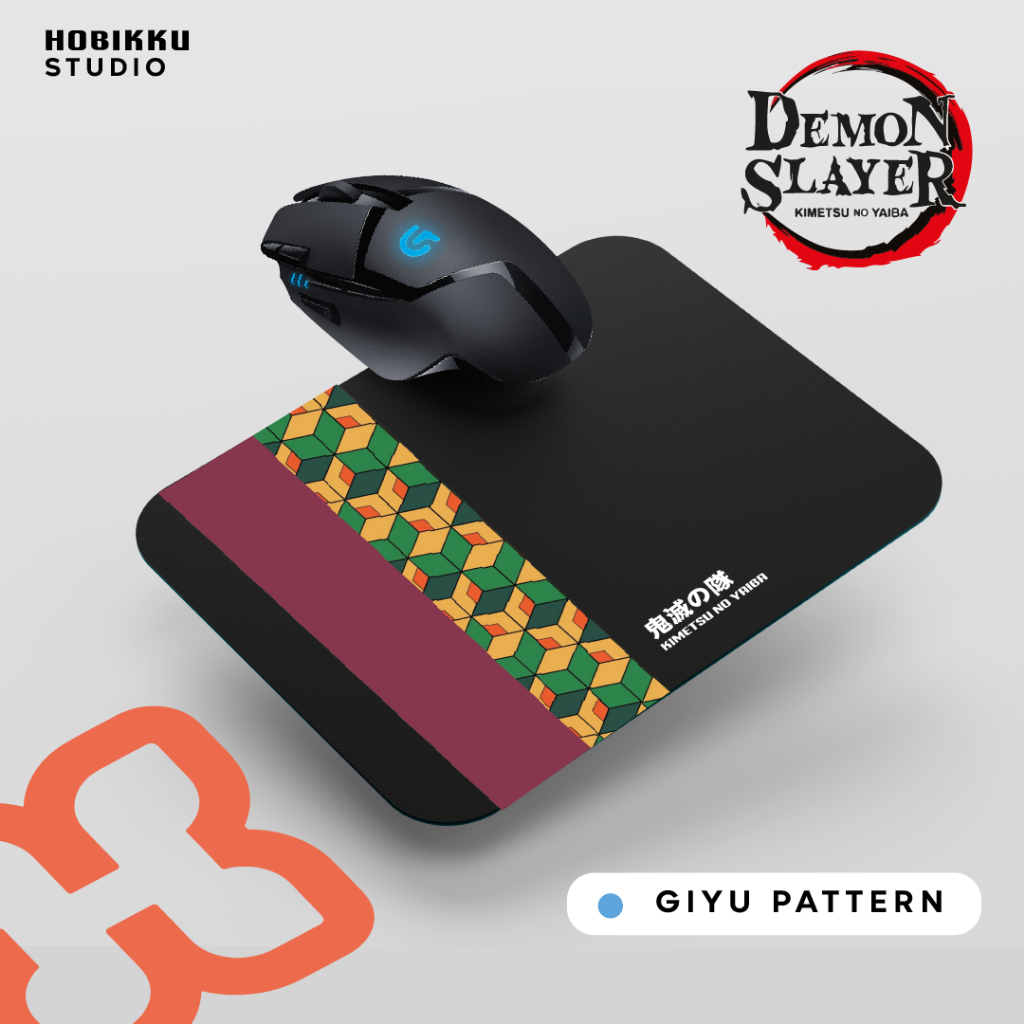 Demon Slayer Mouse Pad Anime Hobikku Mouse Pad Mousepad Deskmat Studio ...