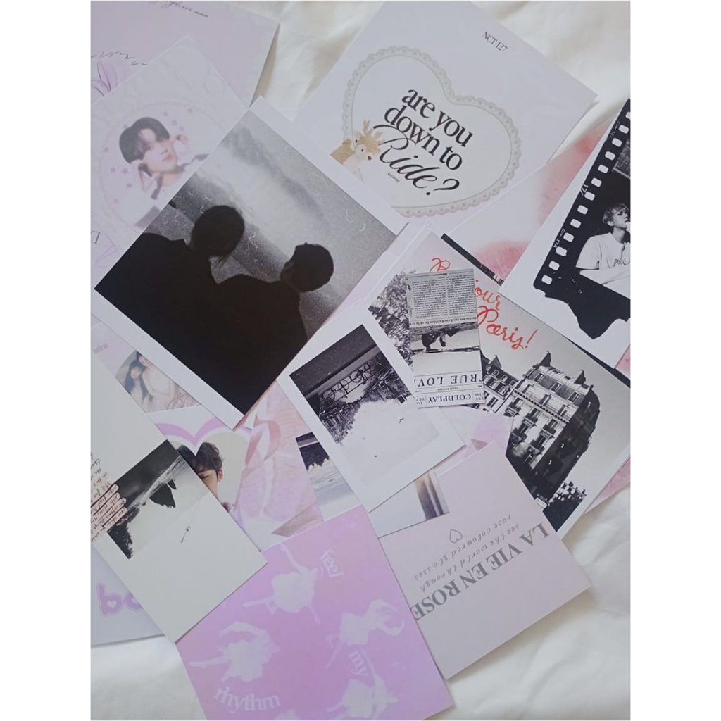 Wall decor set / mini aesthetic poster / collage kit / photo wall kit ...